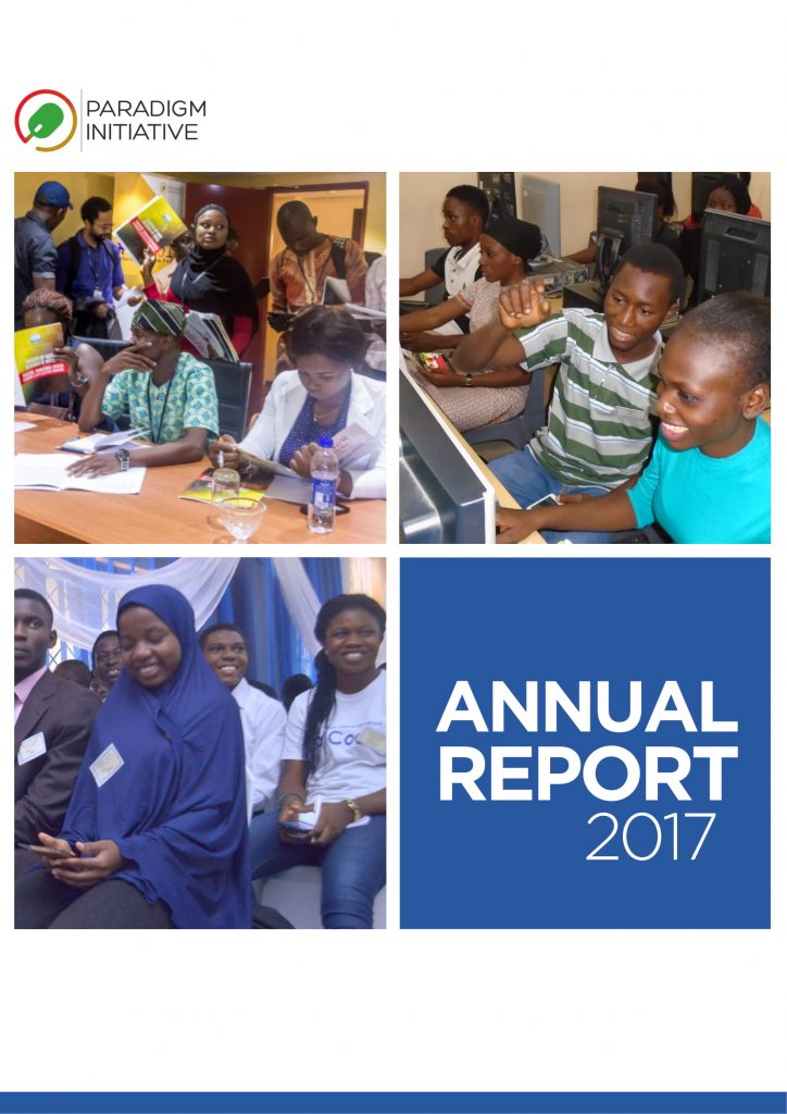 Paradigm Initiative Releases 2017 Annual Report Paradigm Initiative