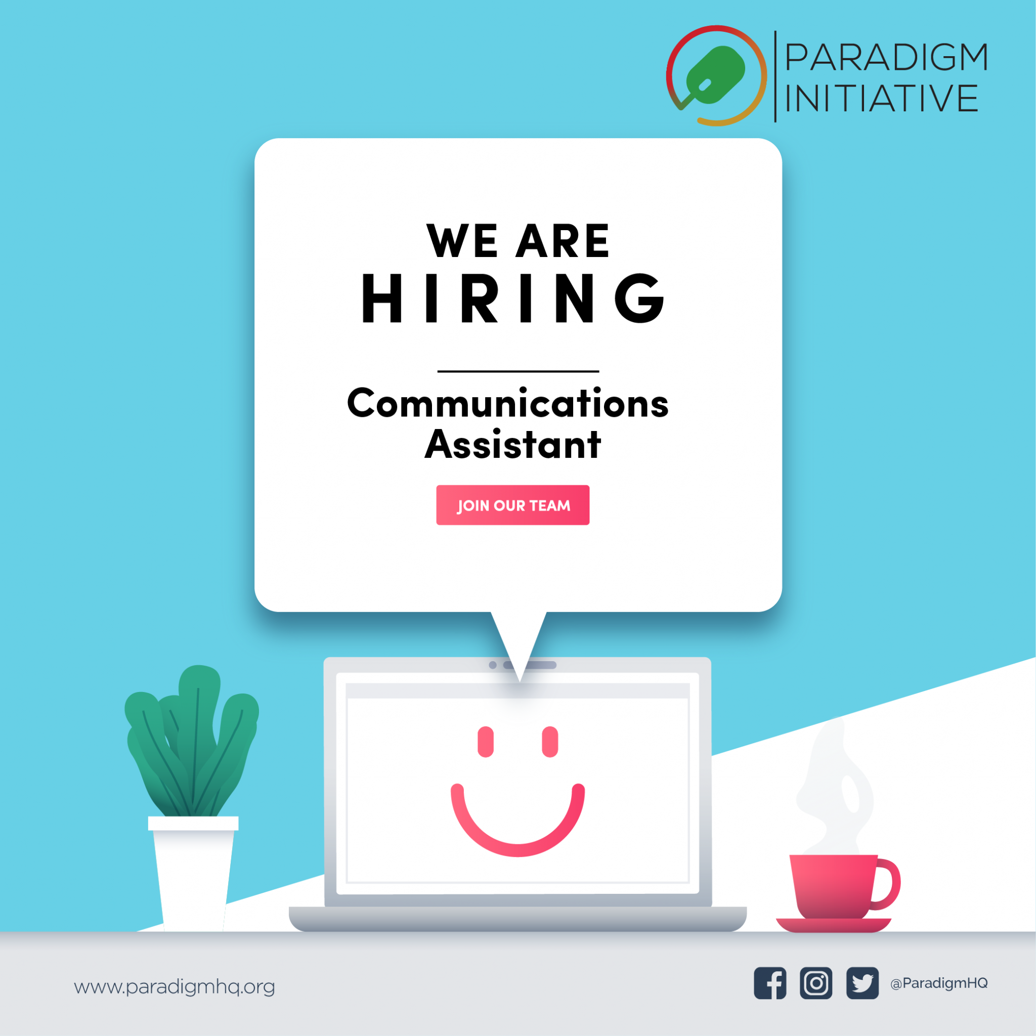 Vacancy: COMMUNICATIONS ASSISTANT - Paradigm Initiative