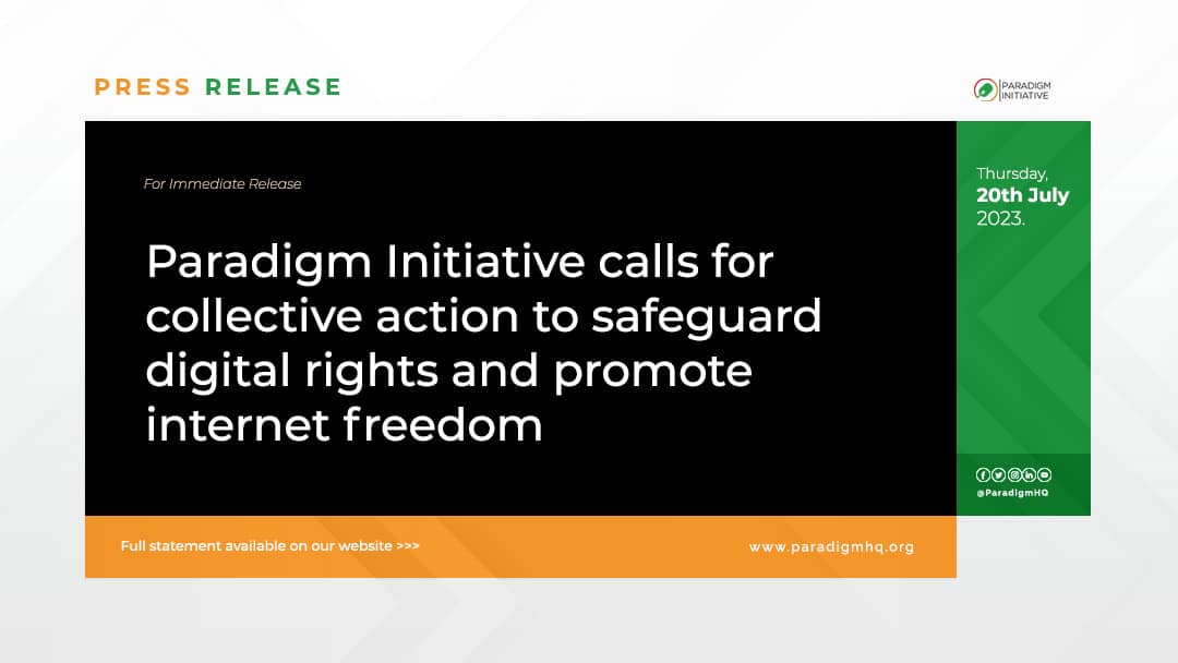 Paradigm Initiative calls for collective action to safeguard digital ...
