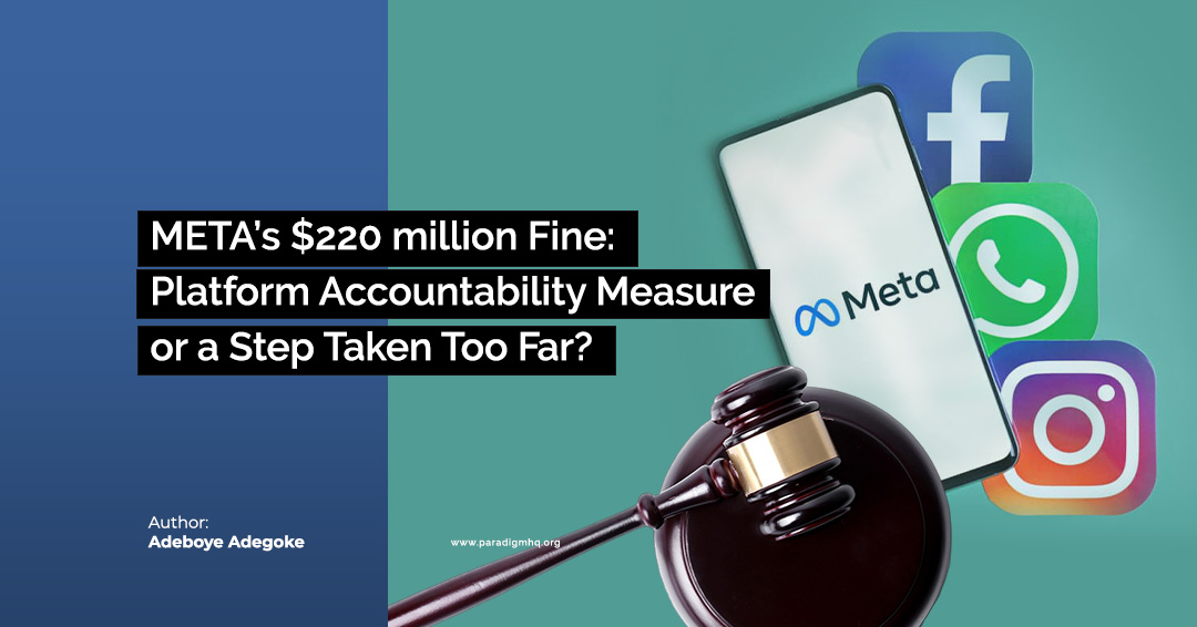 META’s $220 million Fine: Platform Accountability Measure or a Step ...