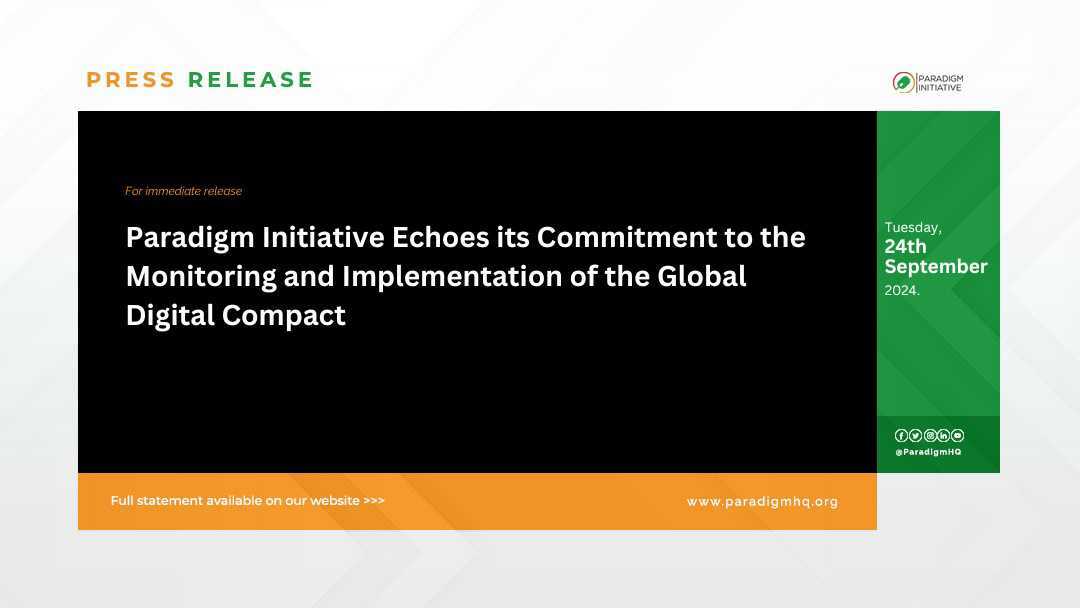 Press statement: Paradigm Initiative Echoes its Commitment to the ...