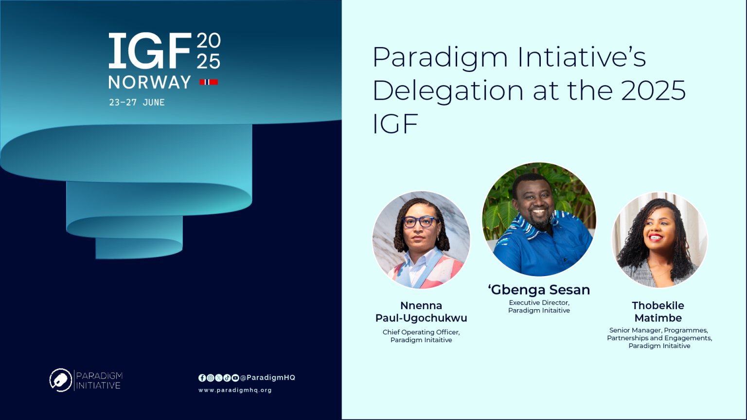 PIN at IGF 2025: Bridging grassroot realities and global digital ...