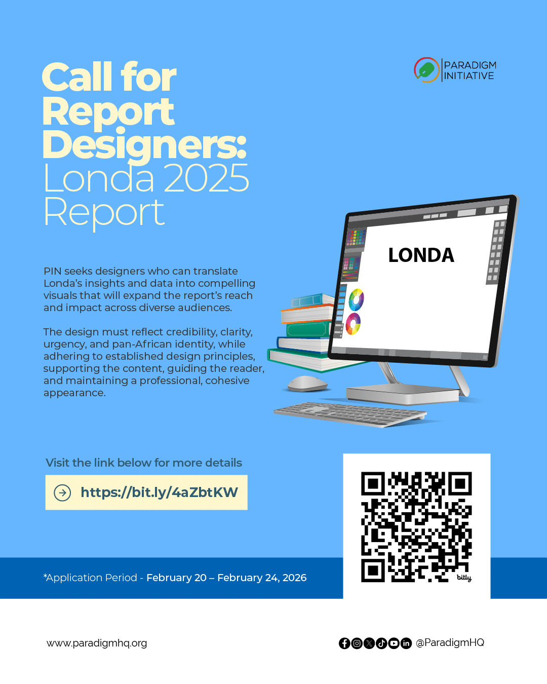 Call for Report Designers Londa 2025 - Paradigm Initiative